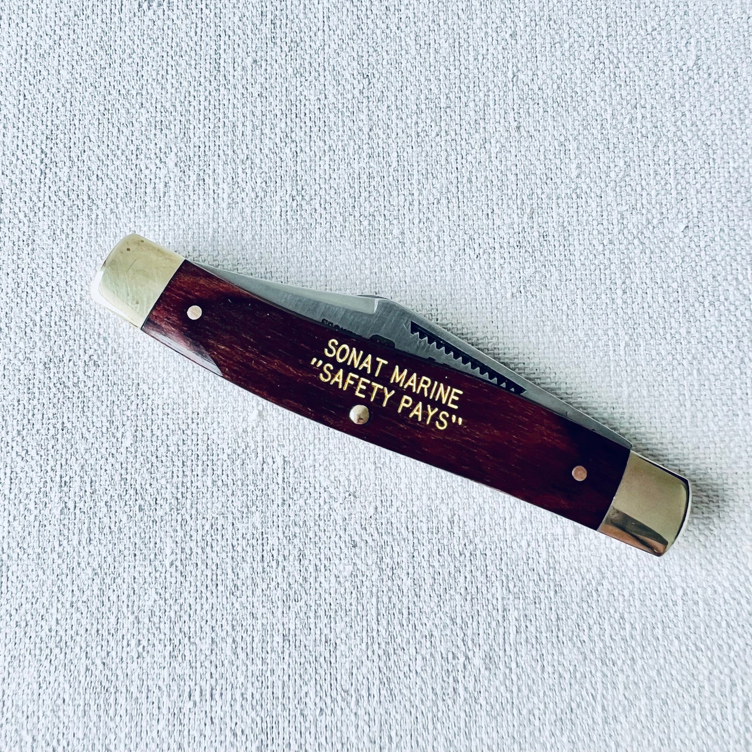 Vintage USA-Made Frontier Double Eagle 4435 3 Blade Pocket knife ...