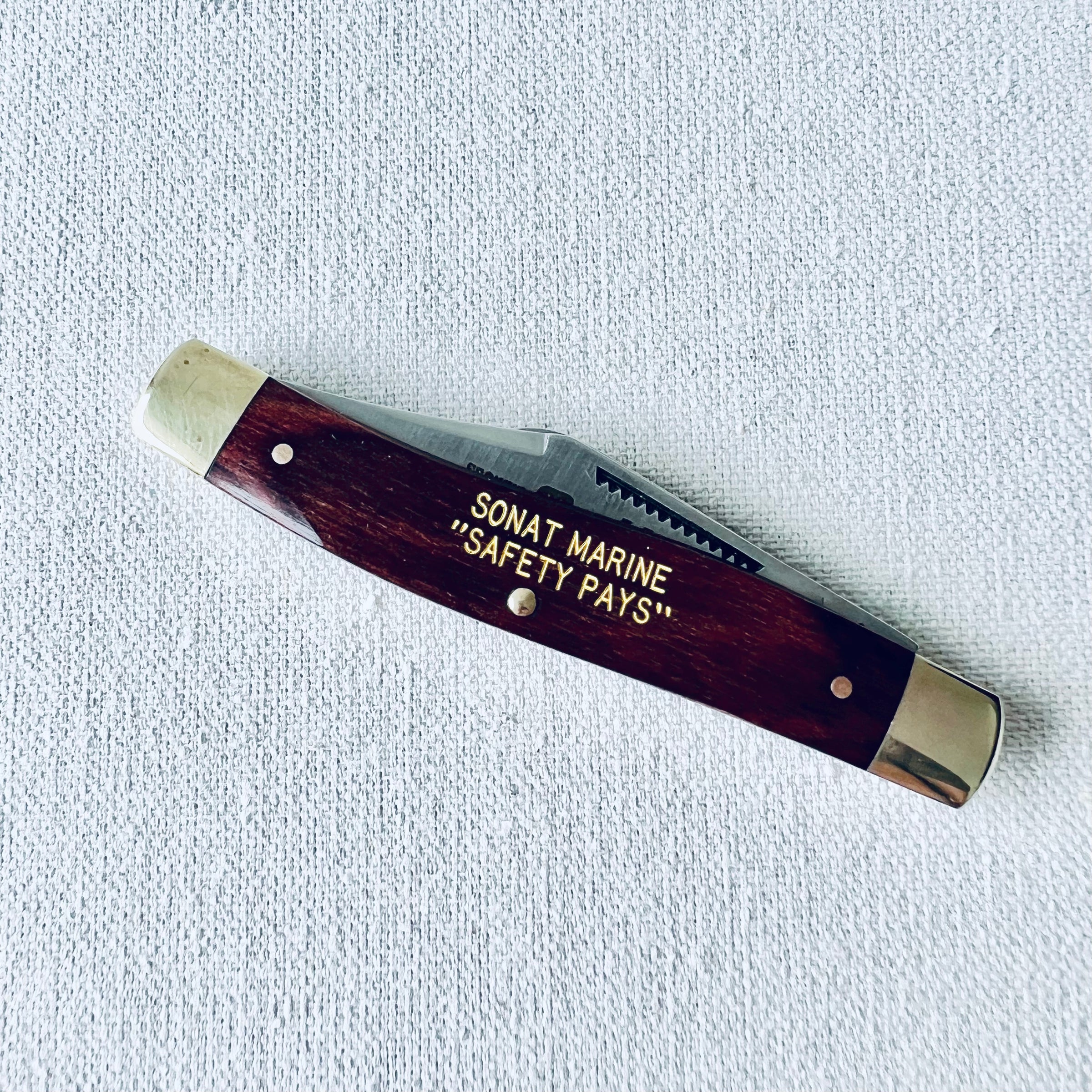 Vintage USA-Made Frontier Double Eagle 4435 3 Blade Pocket knife ...