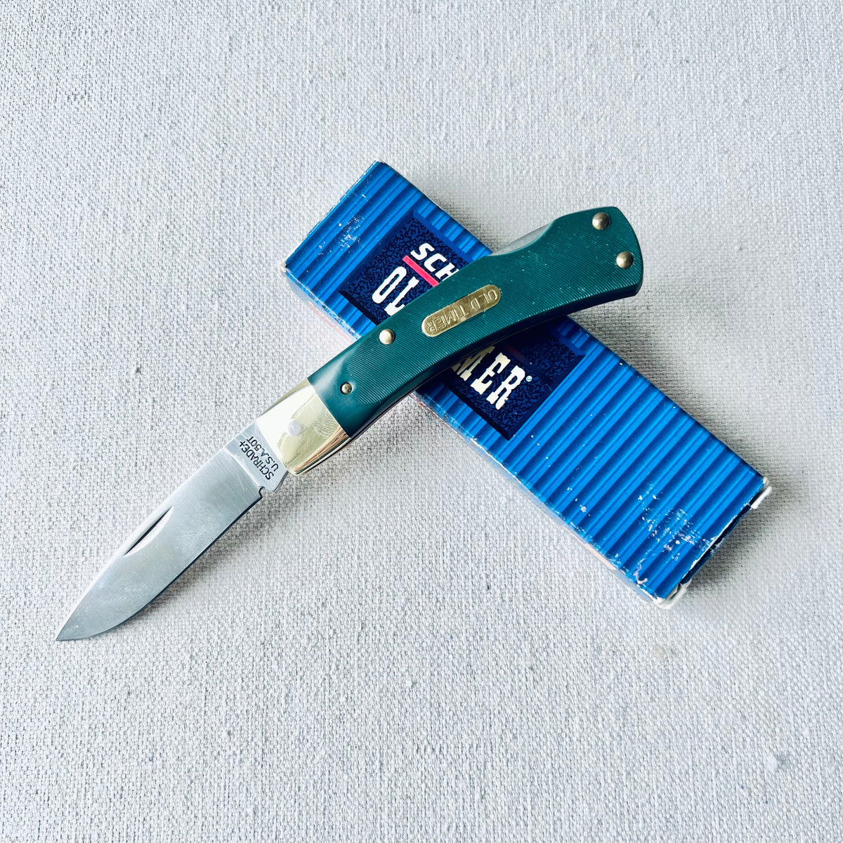 Vintage Schrade Old Timer 50TG Foldinf Pocket Knife NOS | JBicklesbee