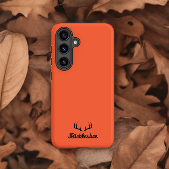 Blaze Orange Hunter Samsung Tough Case | JBicklesbee