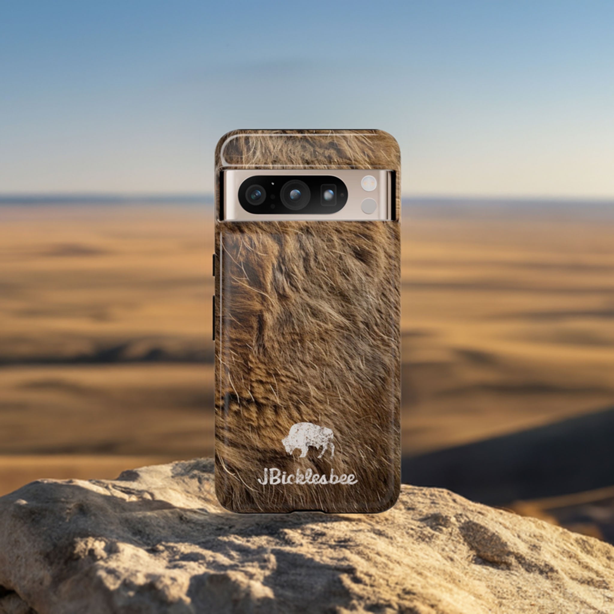Buffalo Hunter Pixel Tough Case | JBicklesbee