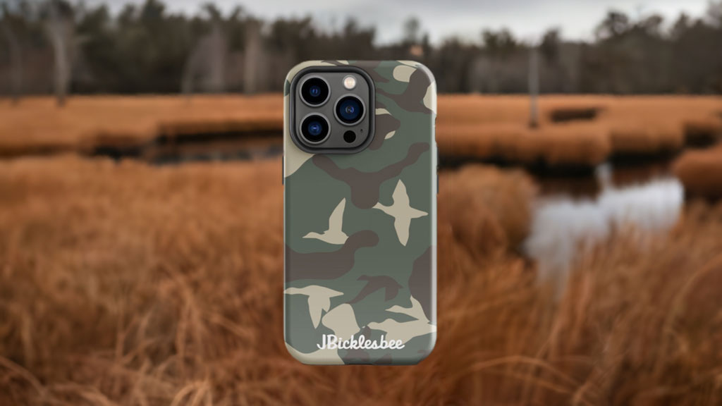 Duck Hunter Camo iPhone Tough Case | JBicklesbee