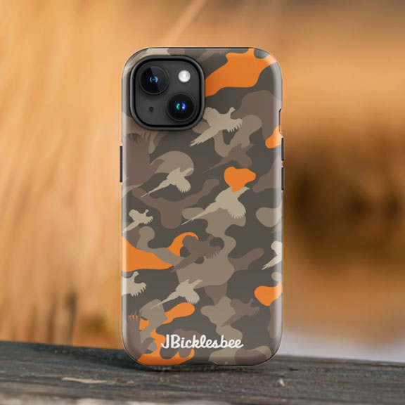 Pheasant Hunter Camo MagSafe iPhone Case | JBicklesbee