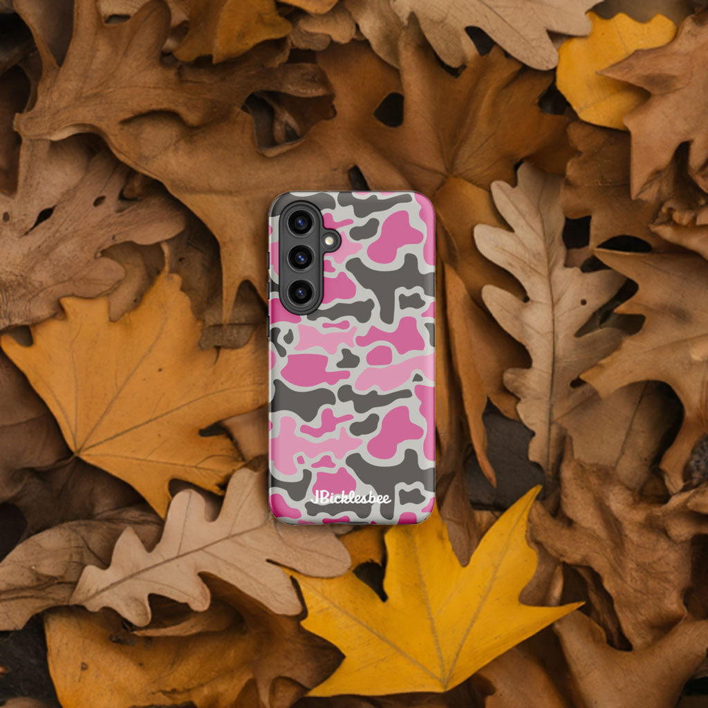 Pink Retro Duck Camo Samsung Tough Case | JBicklesbee