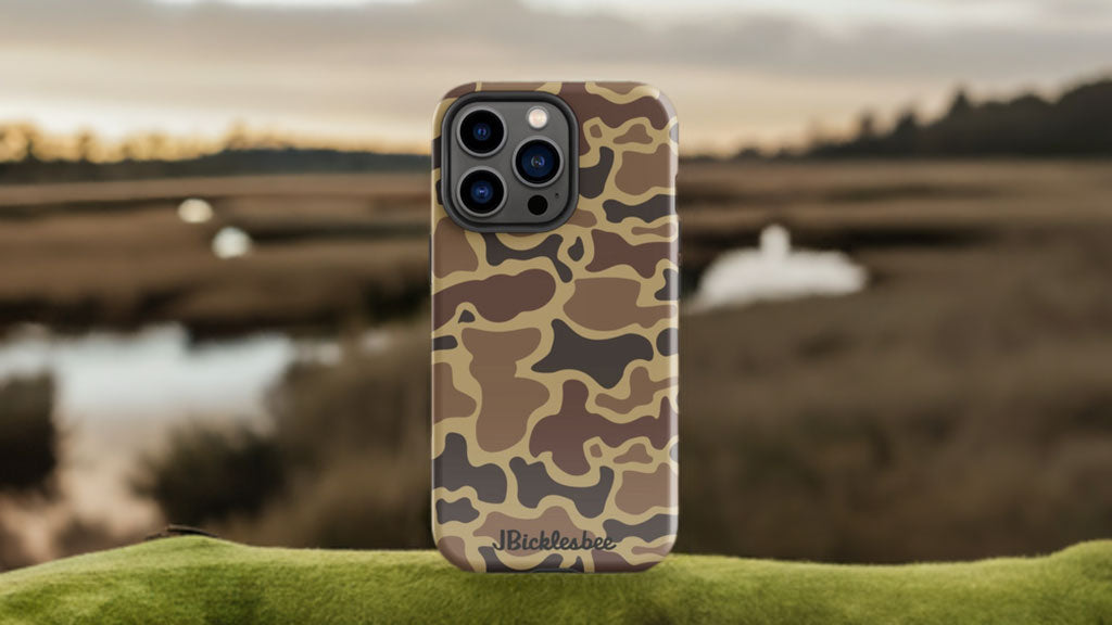 Retro Duck Camo iPhone Tough Case | JBicklesbee
