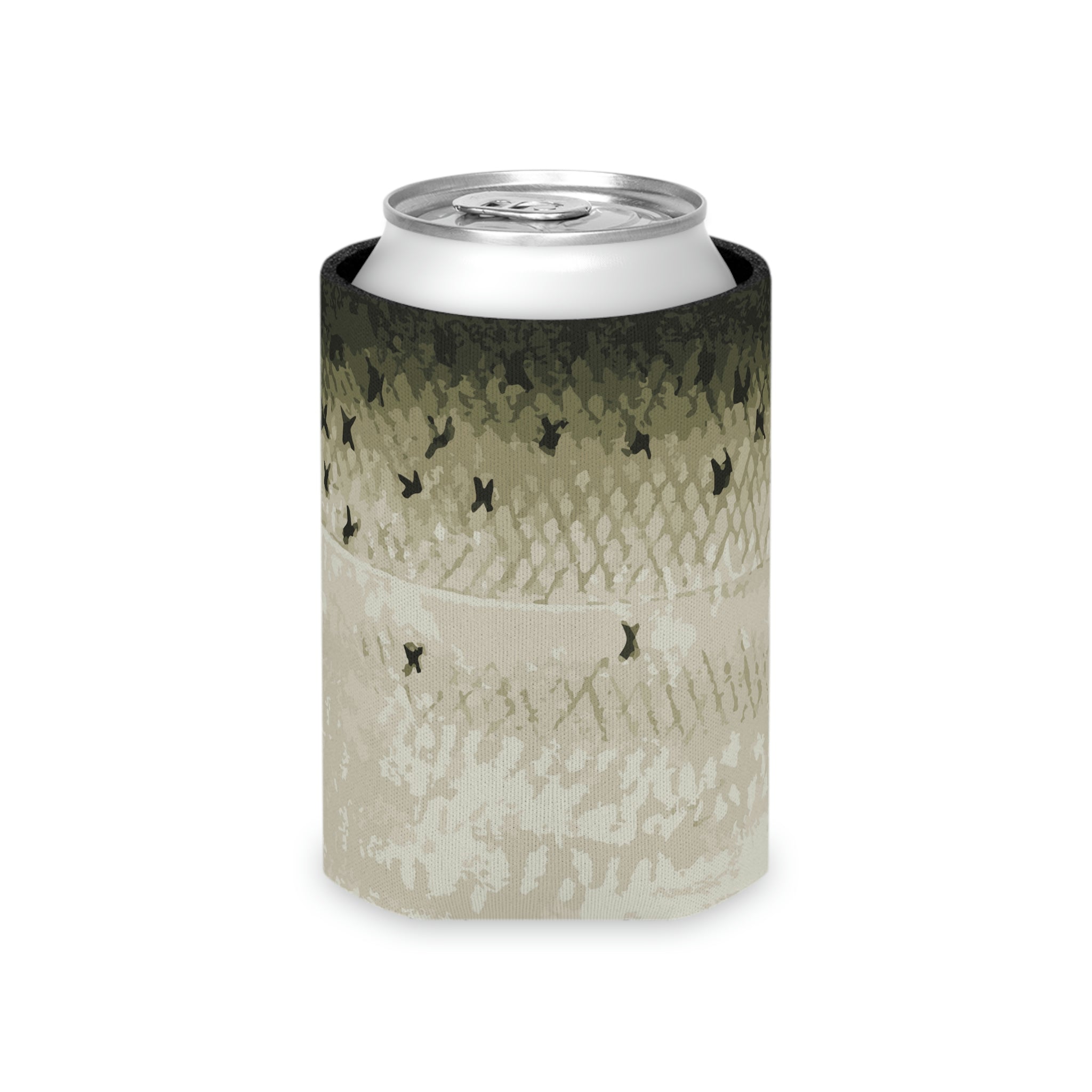 Salmon Pattern Can Cooler | JBicklesbee