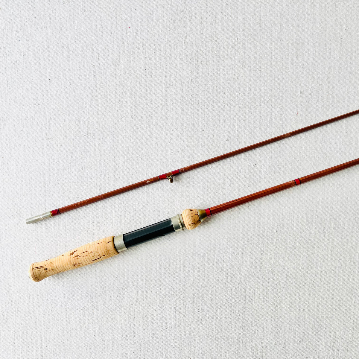 Vintage Grainger Champion 5' 2 Piece Bamboo Spinning Rod | JBicklesbee