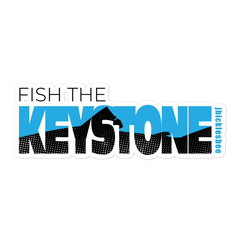 FISH The KEYSTONE PA Trout Sticker | JBicklesbee